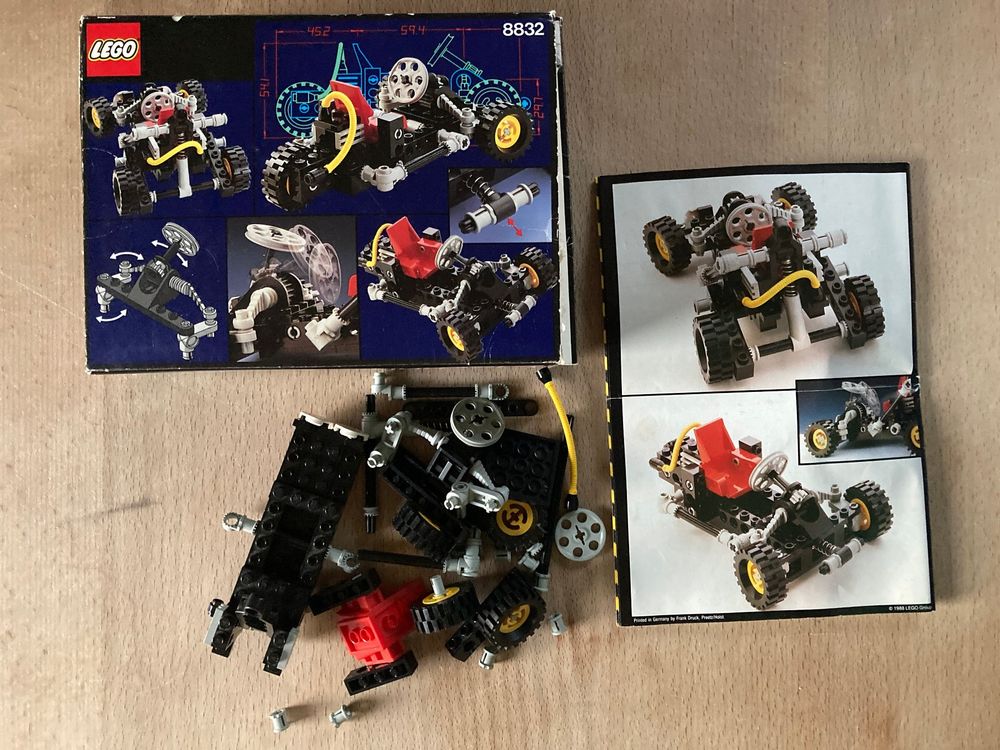 Lego Technic Kart / Roadster 8832 von 1988 | Kaufen auf Ricardo