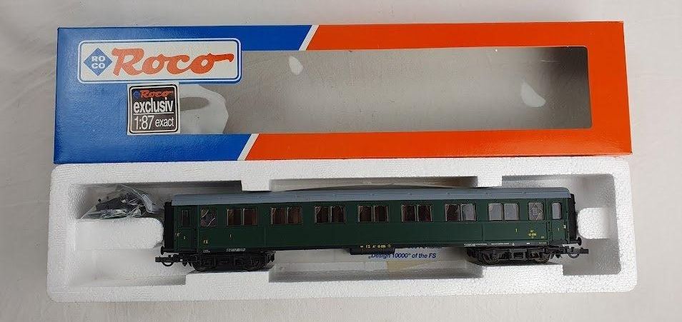 Roco 44708 FS Alcrz Reisezugwagen 1.Kl. grün neuwertig, OVP (Neu ...