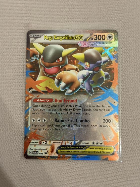 Pokémon Mega Kangaskhan ex 025 (promo) Mega Evolution (Neu (gemäss Beschreibung)) in St. Gallen ...