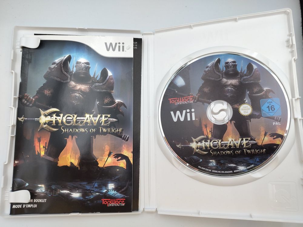 Enclave Shadows of Twilight (Nintendo Wii) (CiB) (Gebraucht) in Kloten ...