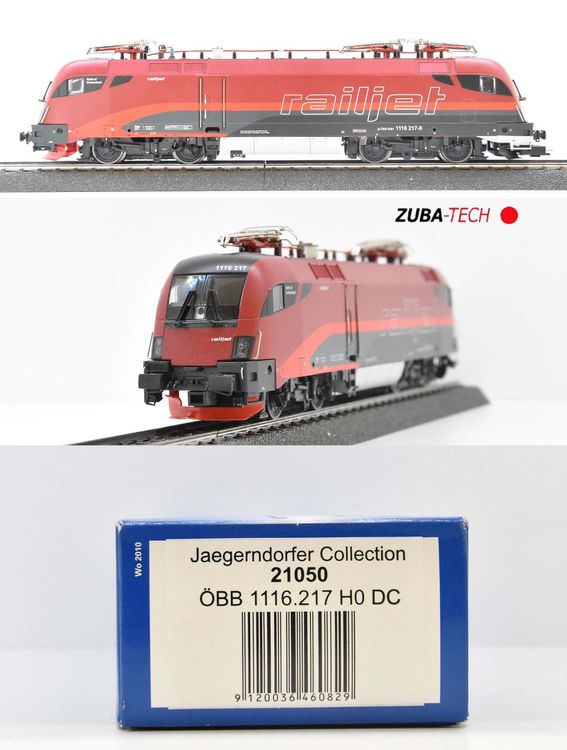 Jägerndorfer 21050 E-Lok Rh1116 Taurus/ railjet ÖBB Digital | Acheter ...