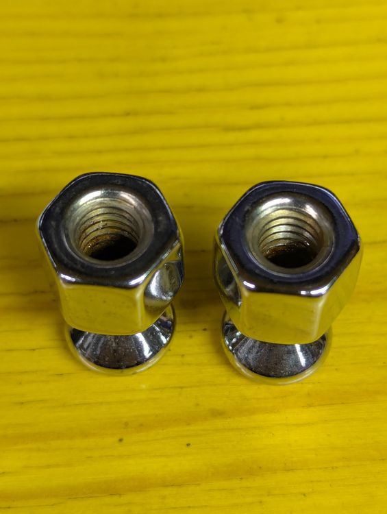 Bungee Nuts Muttern für Gepäckträger, 3/8-24, Harley 6 Stück (Neu ...