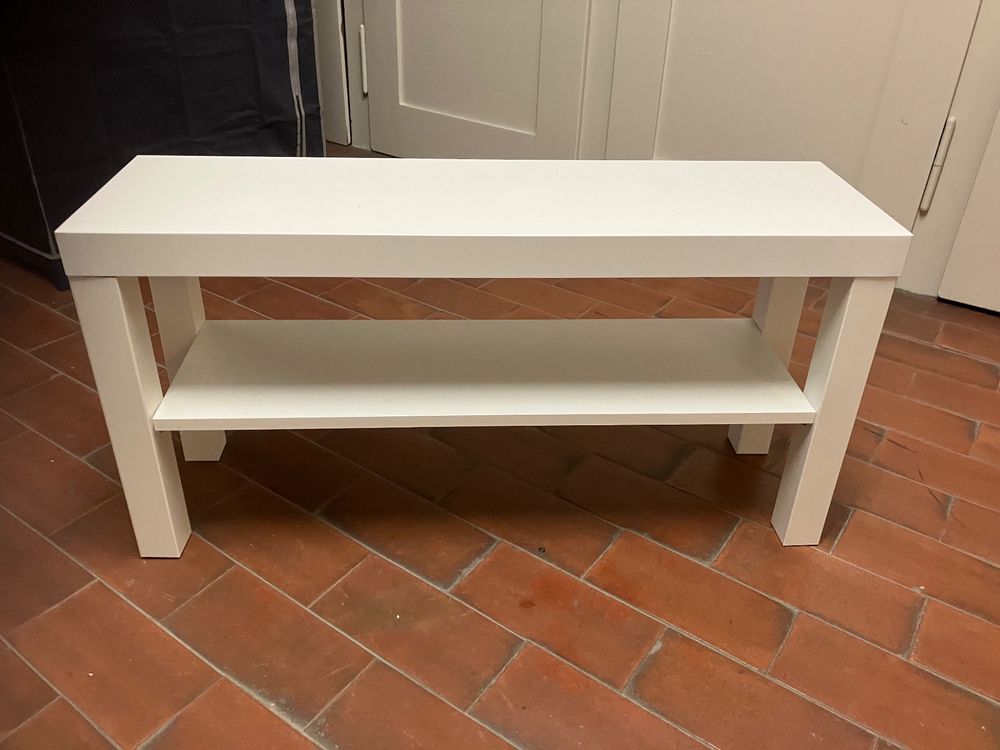 Imagedetailikea Tv Bank Lack 90x26x45cm Beistelltisch In Weiss Mit Unterfach 2022 09 01432128