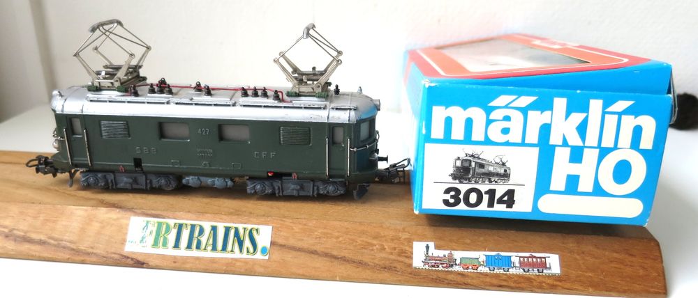 MARKLIN 3014 DIGITAL 5 POLES SBB CFF Re 4/4 RET 800 OVP (Neu (gemäss Beschreibung)) in Gland für ...
