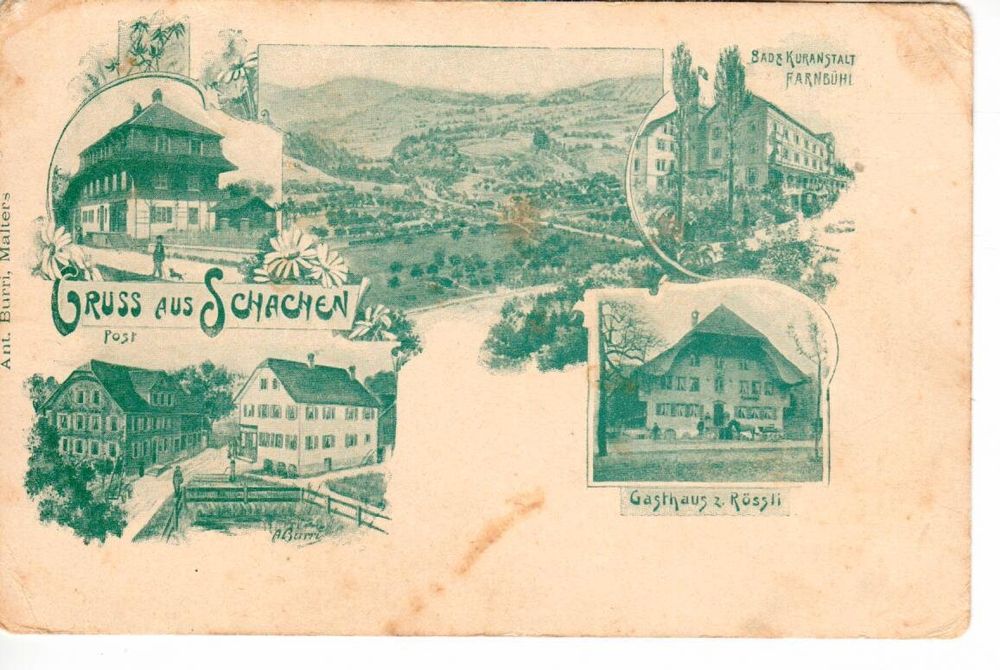 Gruss aus Schachen mit Farnbühl (Gebraucht) in Wolhusen für CHF 20 – mit Lieferung auf Ricardo ...