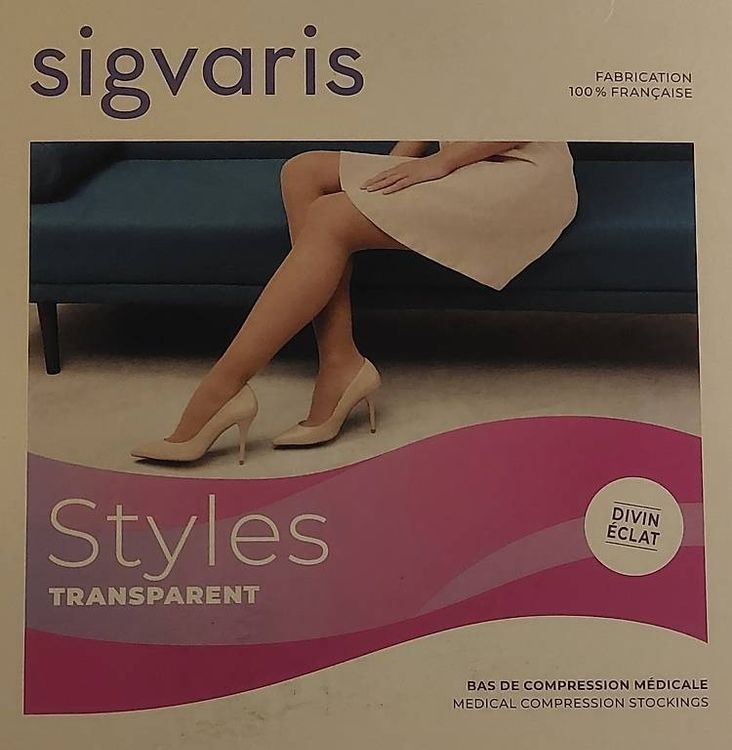Bas contention XXLNormal+ Sigvaris beige 120 Neufs (D'occasion) à ...
