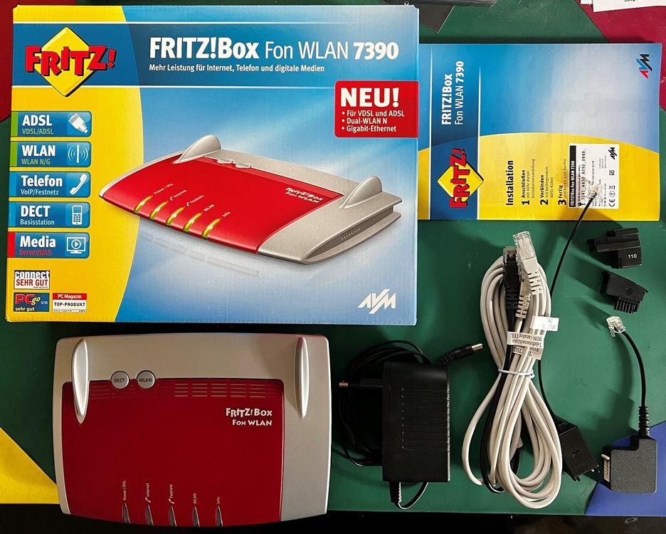 AVM Fritz!Box 7390 (Gebraucht) in Aarberg für CHF 5 – mit Lieferung auf ...