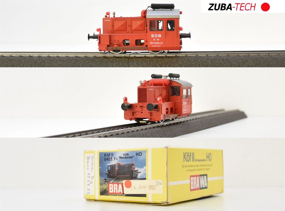 Brawa 0485.1 Rangierlok Köf II SOB H0 WS | Kaufen auf Ricardo