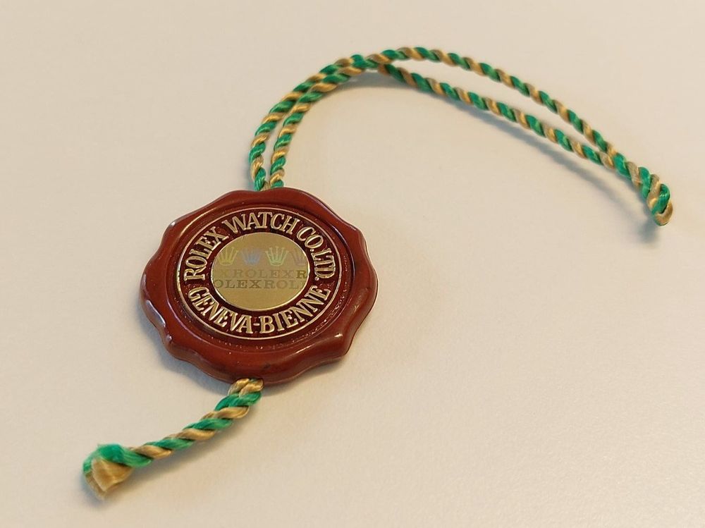 Rolex Red Seal / Roter Rolex Tag / 1998-2005 - 1 Stk/Pcs (Neu (gemäss ...