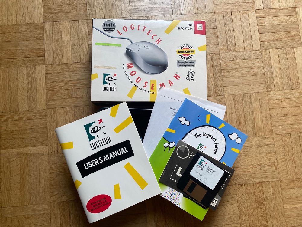 Logitech Mouseman für Macintosh OVP | Kaufen auf Ricardo