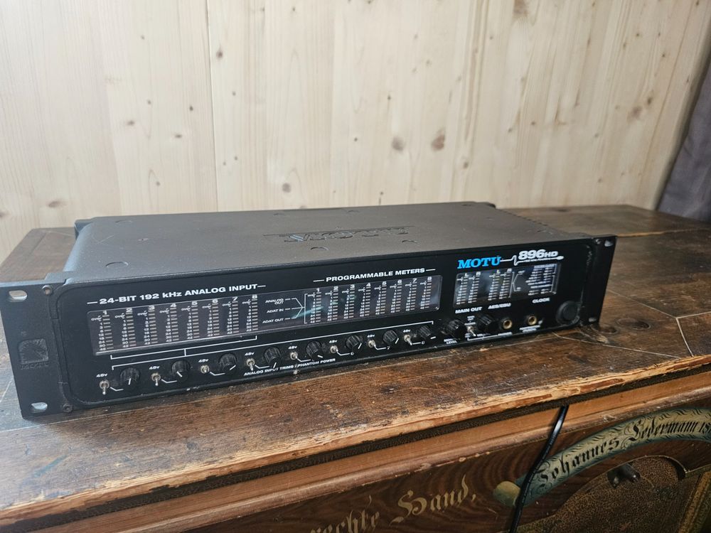 MOTU 896 HD Audio Interface ! 🔥 | Kaufen auf Ricardo