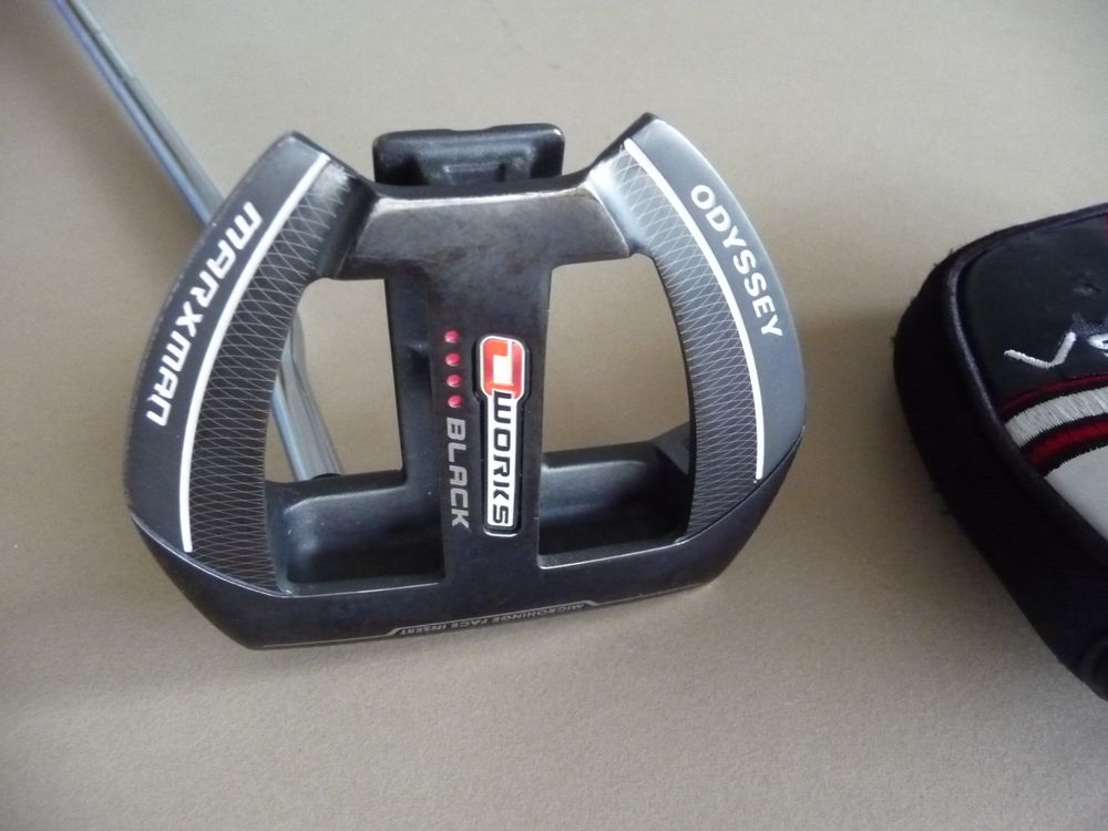 Putter Odyssey O-Works Black Marxman RH (Gebraucht) in Gebenstorf für CHF 99 – nur Abholung auf ...