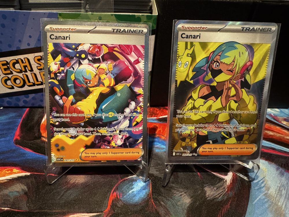 Pokémon Ascended Heroes – Canari SAR +IR Trainer Bundle (Usato) a ...