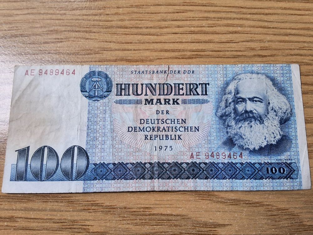 DDR - 100 Mark 1975 (Gebraucht) in Münchenstein für CHF 3.9 – mit ...