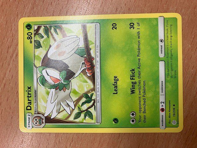 Pokemon Dartrix 19/236 | Kaufen auf Ricardo
