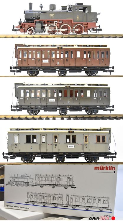 Märklin 55024 Zugpackung Berliner Vorortverkehr Spur 1 OVP (Neu (gemäss Beschreibung)) in St ...