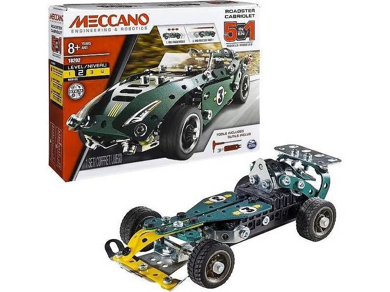 Meccano - Cabriolet à Retro Friction 5 Modèles NEUF (Neuf avec ...