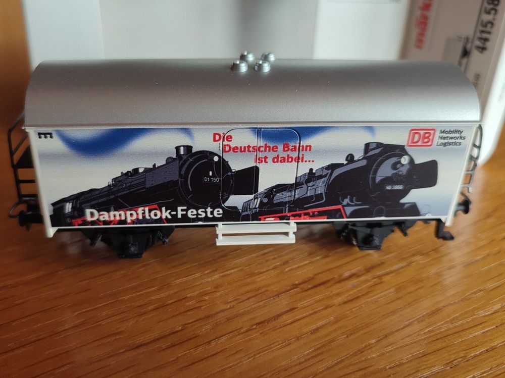 Märklin H0 Güterwagen "Dampflok-Feste" 727. neuwertig (Neu (gemäss ...