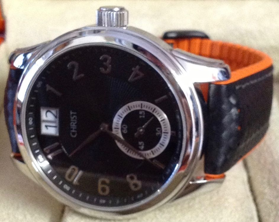 CHRIST swiss-made Herrenuhr 43 mm ( Neue Preise : 395 CHF ) (Gebraucht ...