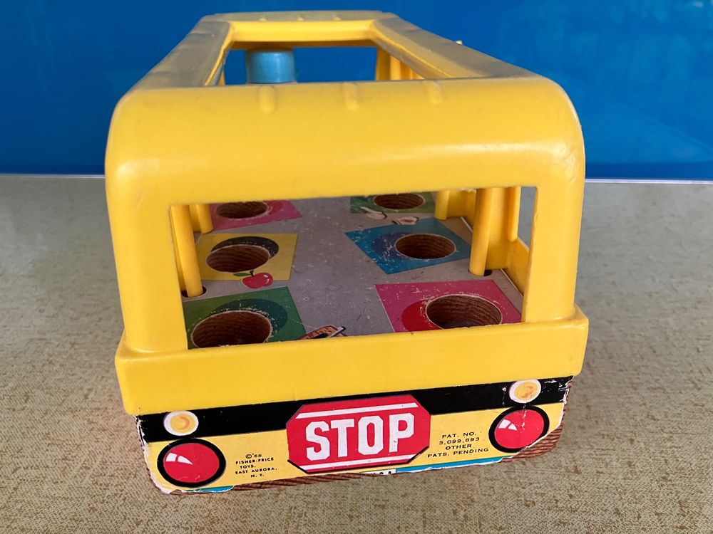 Fischer Price Bus, Vintage, 60er (Gebraucht) in Zürich für CHF 52 – mit ...