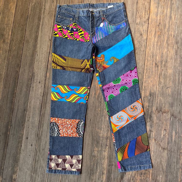 Vintage Crazy Pattern Jeans - XL (Gebraucht) in Bern für CHF 48 – mit ...