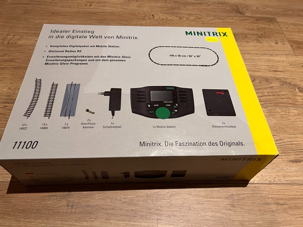 Minitrix Spur N, das digitale Einsteiger-Set 11100 (Gebraucht) in Basel ...