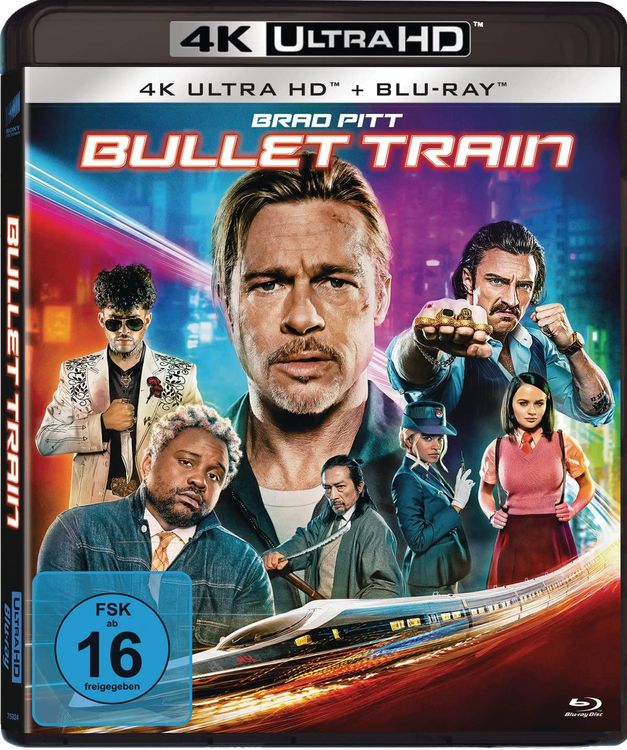 Blu - ray Bullet Train 4K + Blu-ray (Neu und originalverpackt) in ...