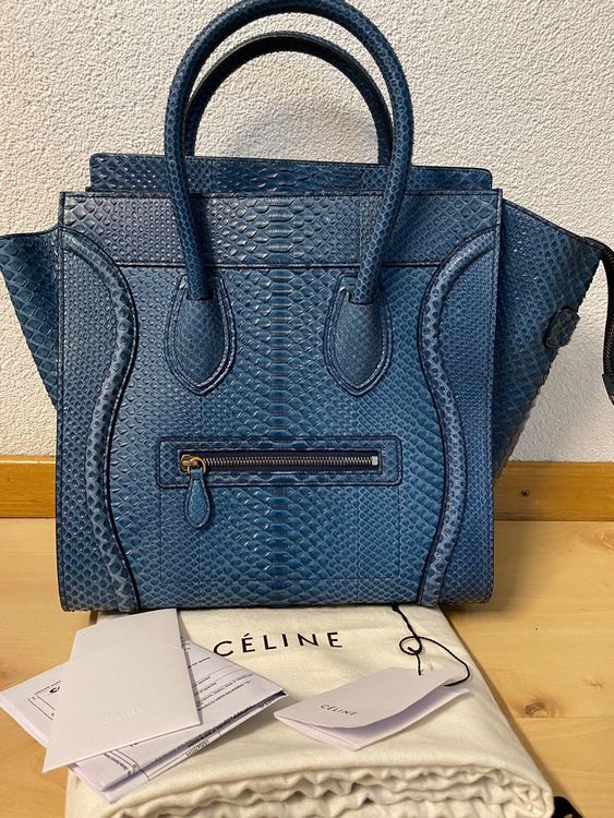 Céline Luggage Python Handtasche (Neu (gemäss Beschreibung)) in ...