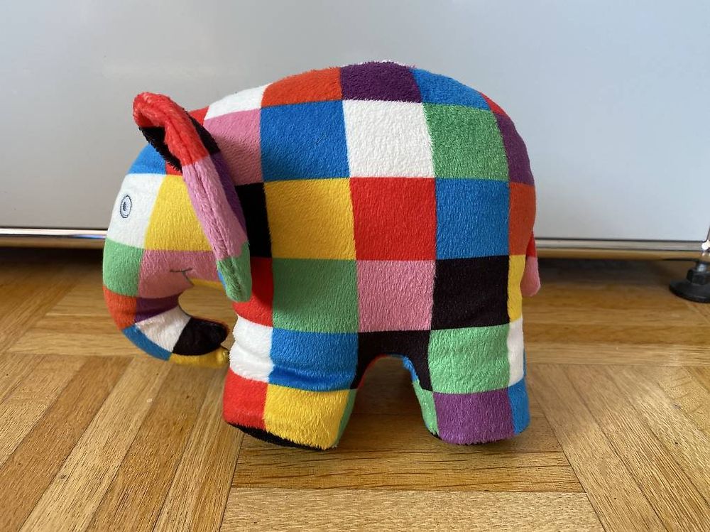 Plüsch-Elefant ELMER (Gebraucht) in Urdorf für CHF 10 – mit Lieferung auf Ricardo kaufen