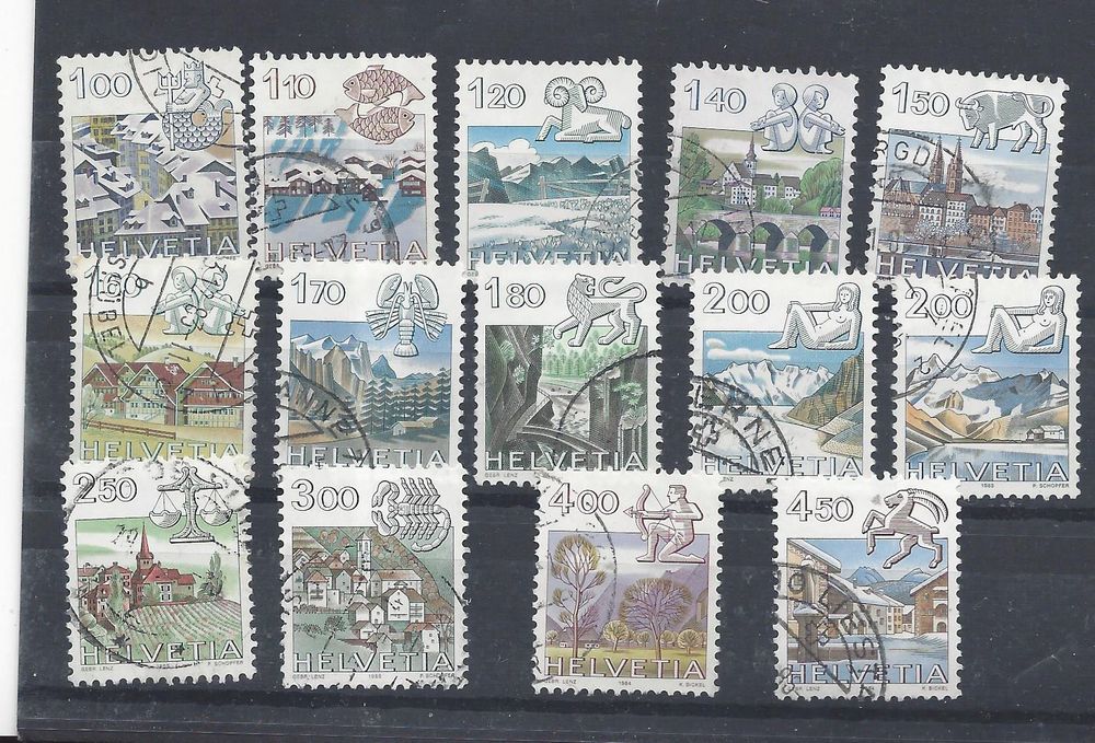 Satz Tierkreiszeichen 1982-86 | Kaufen auf Ricardo