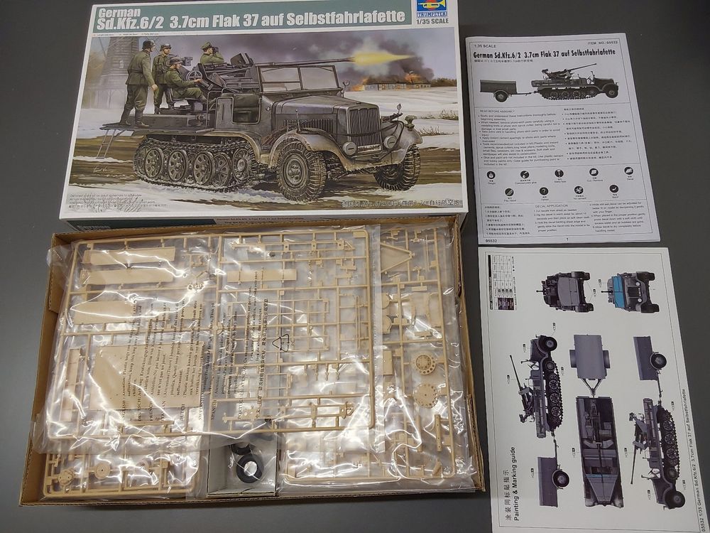 Tamiya Modellbausatz Flak 37 1:35 OVP | Kaufen auf Ricardo