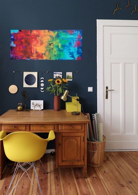 Acrylbild bunt abstrakt neu Unikat | Kaufen auf Ricardo