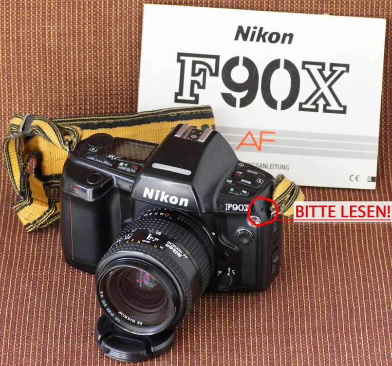 Nikon F90X mit AF Nikkor 35-70mm, sauber, BITTE LESEN! (Gebraucht) in ...