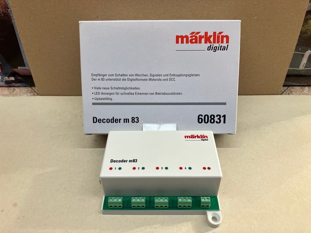 Märklin 60831 Decoder m83 Schaltdecoder | Kaufen auf Ricardo