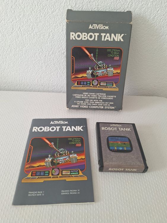 Atari ROBOT TANK Modul mit Anleitung (Gebraucht) in Zürich für CHF 40 ...