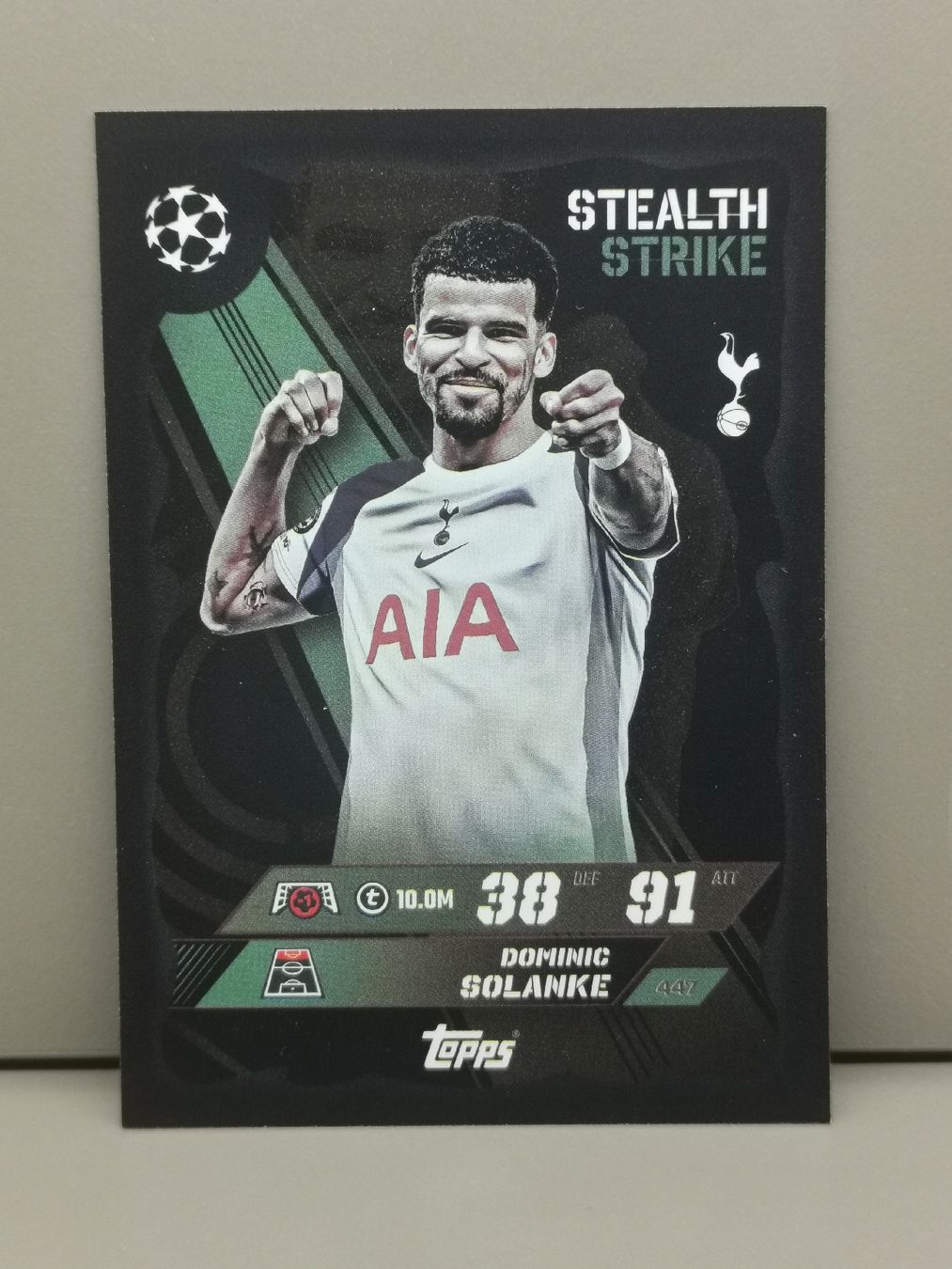 Match attax 2025/26 Dominic Solanke Stealth Strike (Gebraucht) in ...