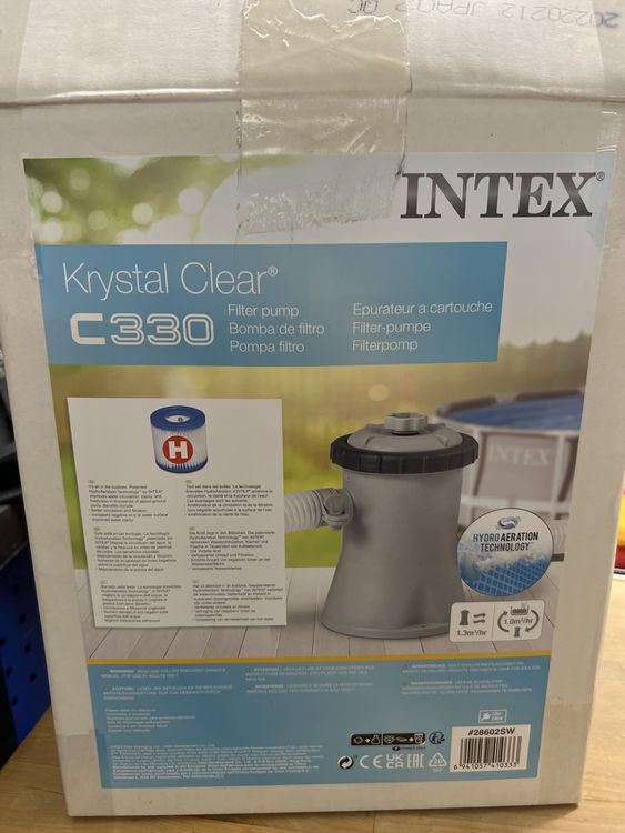INTEX C330 Filterpumpe - inkl. 4 neue Filter! (Gebraucht) in Volketswil ...