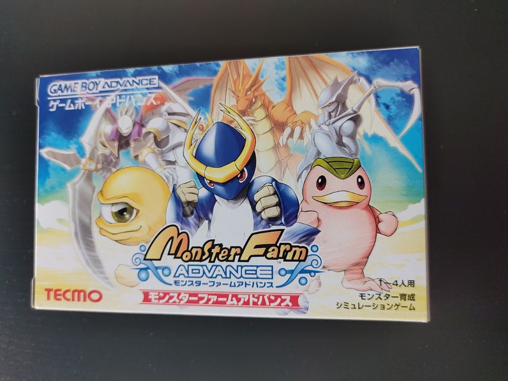Monster Farm Gameboy Advance NIB, Neu und ungeöffnet JPN (Neu und ...