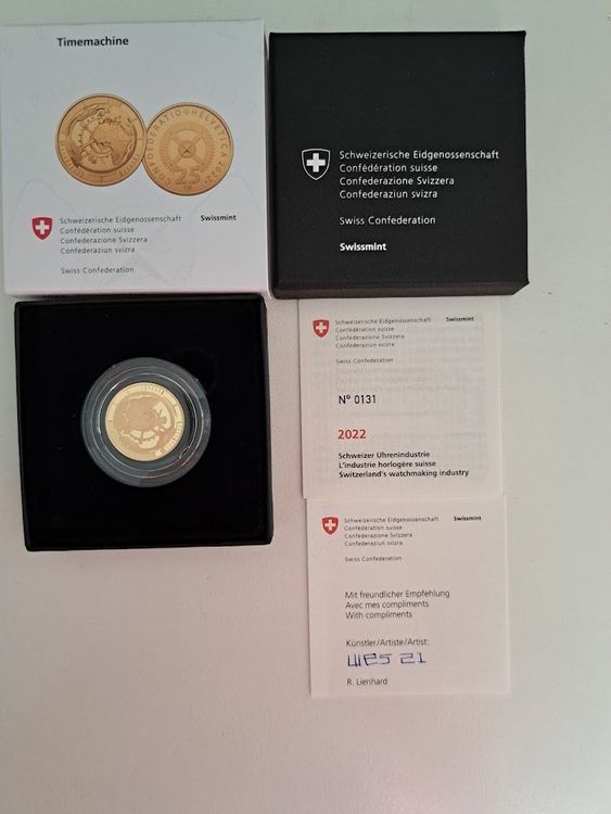 Swissmint Timemachine signée No 131 (Neu und originalverpackt) in für ...