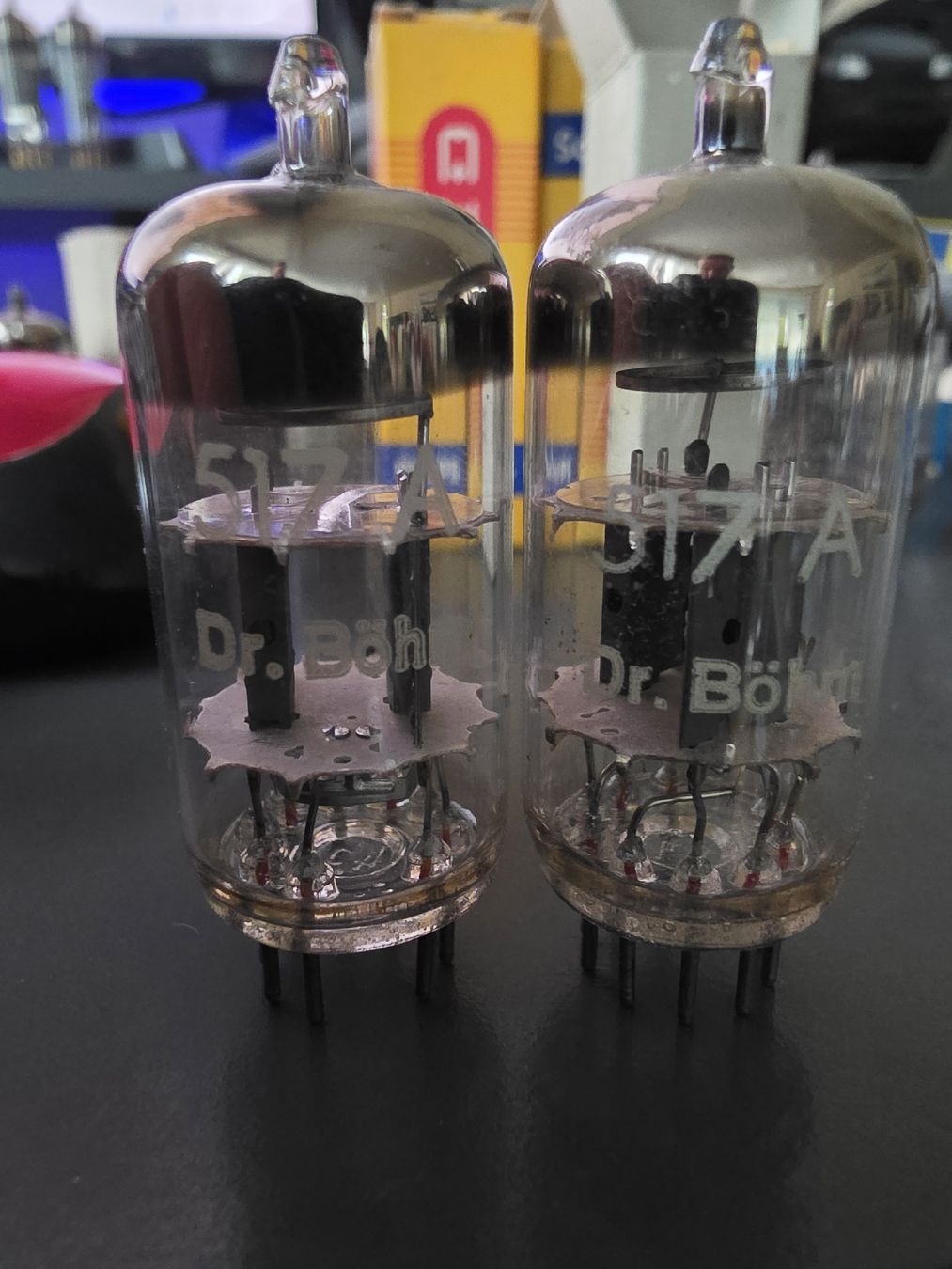 Röhren Philips ECC81 Dr. Böhm 517A für Orgel oder Verstärker (Neu ...