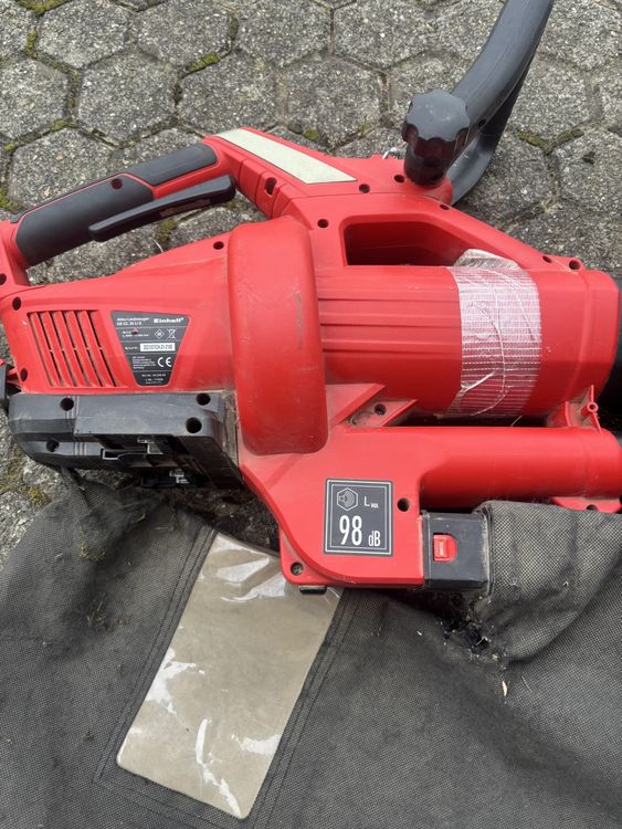 Einhell Akku-Laubsauger/-bläser GE-CL 36 Li E / 2x Ladegerät (Gebraucht ...