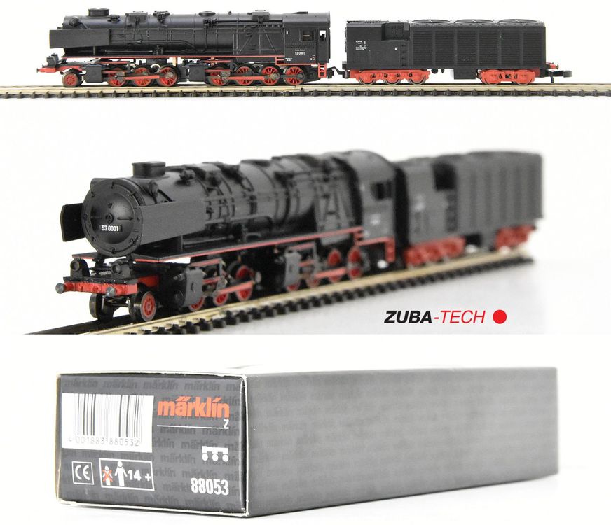 Märklin 88053 Dampflok BR 53 DR Spur Z GS mit OVP | Acheter sur Ricardo