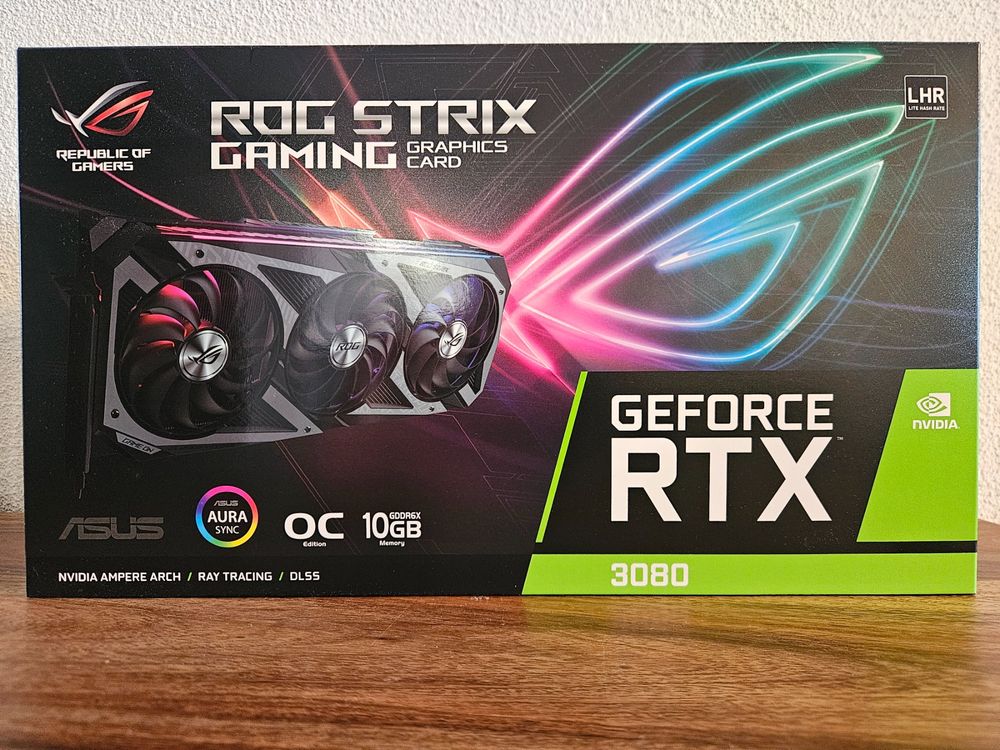 ASUS GeForce ROG STRIX RTX 3080 OC (Gebraucht) in Wetzikon ZH für CHF 380 – nur Abholung auf ...