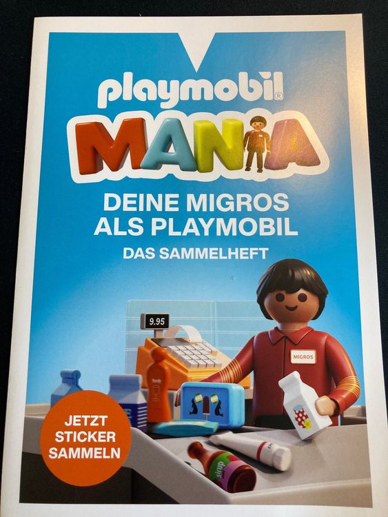 2 Sticker Migros Playmobil Mania | Kaufen auf Ricardo