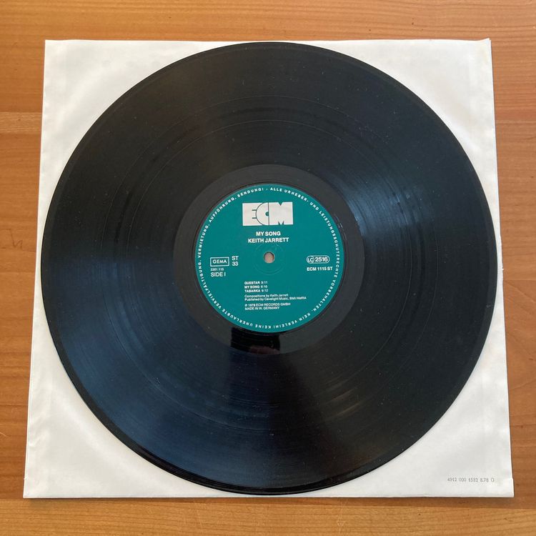 Keith Jarrett – My Song * Vinyl LP * 1978 Ger. *** (Gebraucht) in Luzern für CHF 5 – mit ...