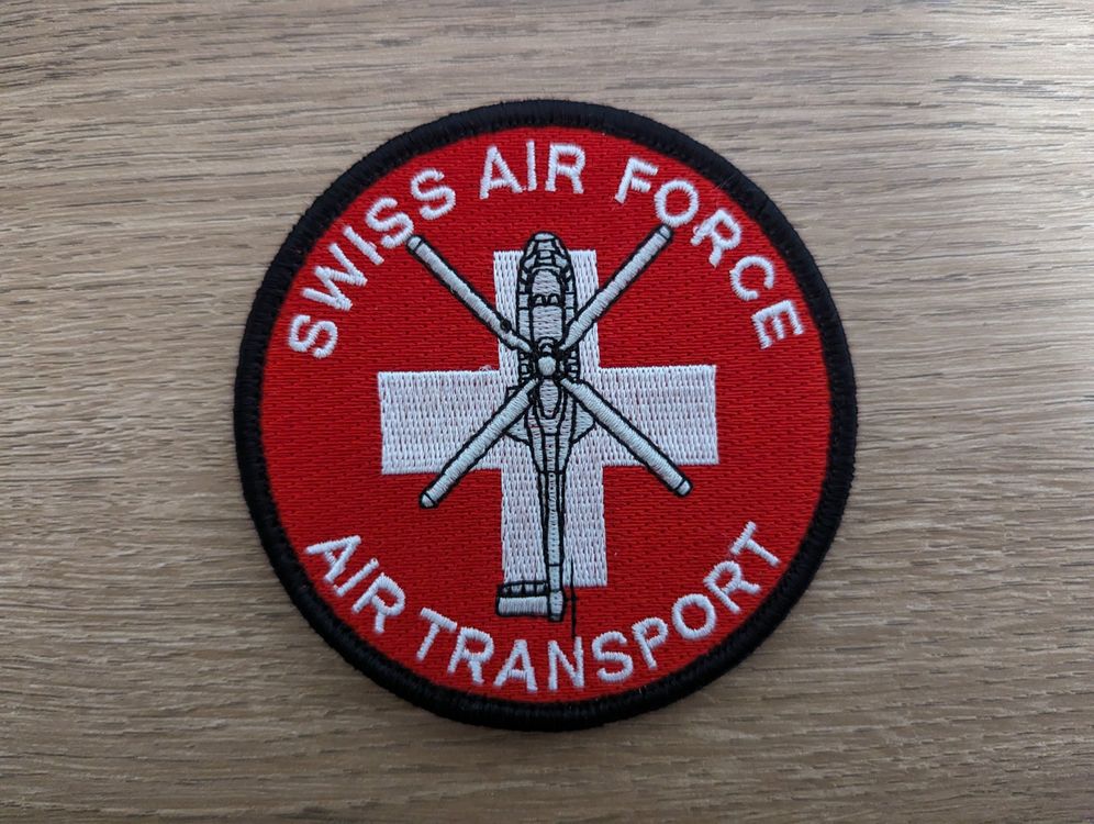 Badge Abzeichen Swiss Air Force / Schweizer Luftwaffe Klett (Neu und originalverpackt) in ...