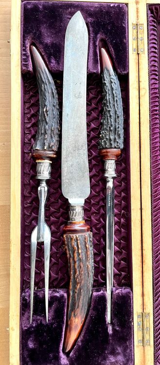 Antikes Jäger Messerset | Kaufen auf Ricardo