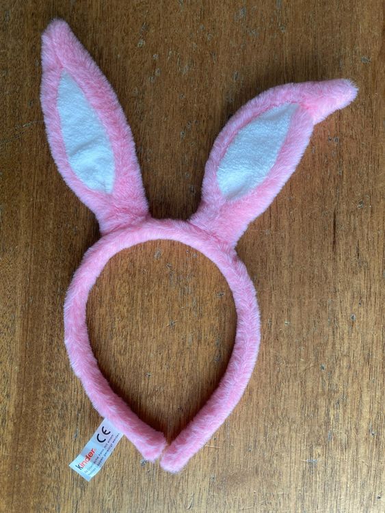 Flauschiger rosa Hasenohren-Haarreif 🐰🎀 (Gebraucht) in Widnau für CHF 1 ...
