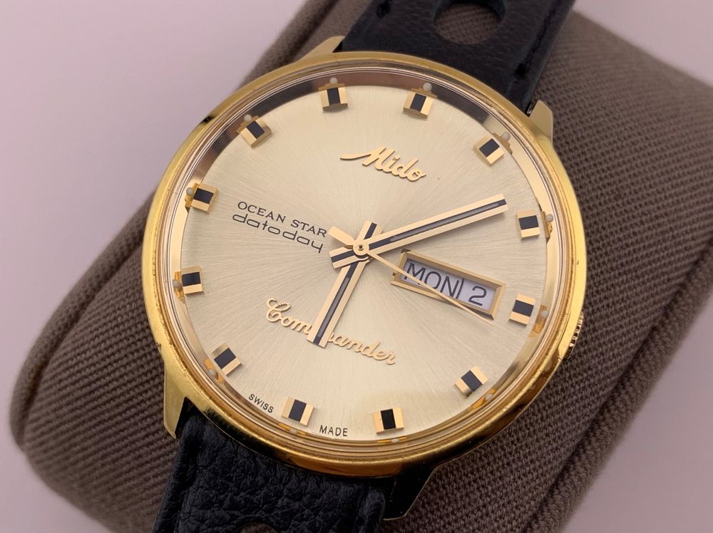 Vintage MIDO Commander Day Date Herrenuhr Automatik (Gebraucht) in Biel ...