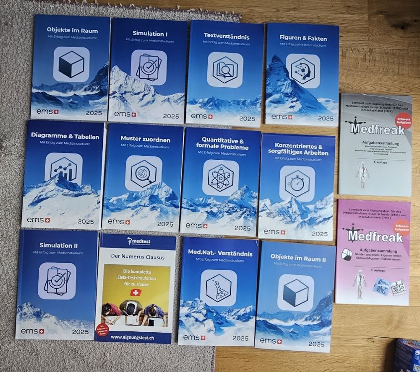 Bücher für Numerus Clausus. EMSCoaches, MedFreaks & MedTest (Gebraucht ...